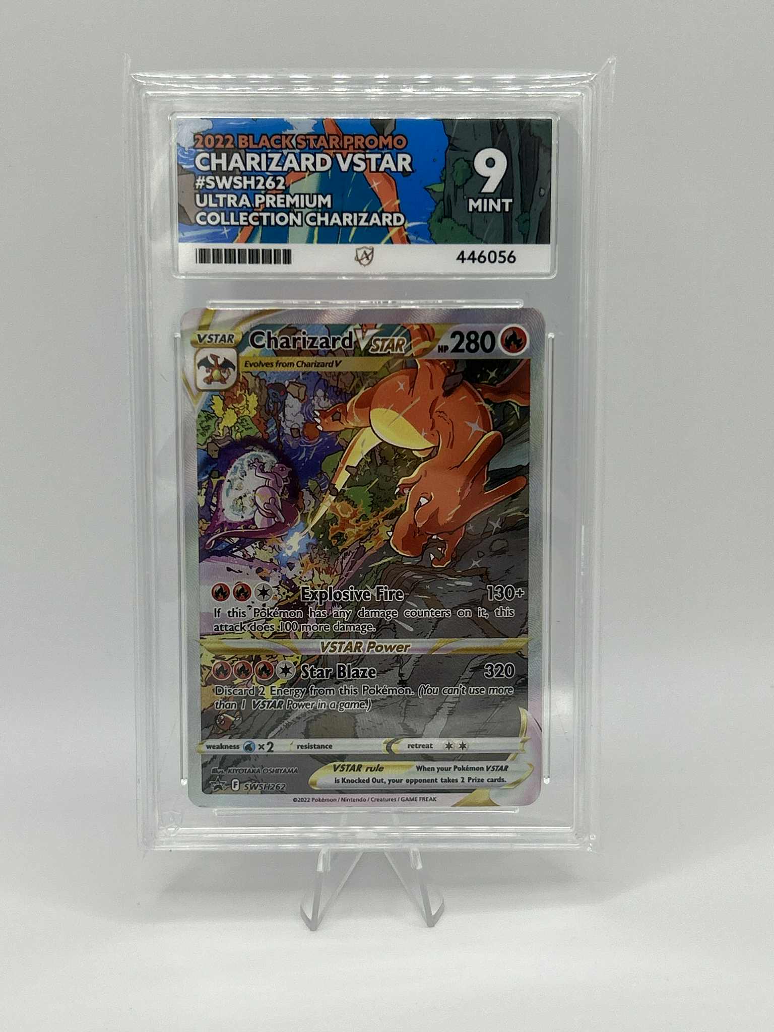 Charizard VStar | SWSH262 | 151 | Charizard UPC | Grade 9 – Sealed Collector